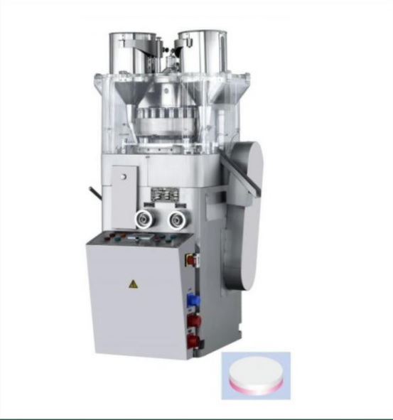 Bilayer Pill Compressor Machine Irregular Shape Rotary Tablet Press