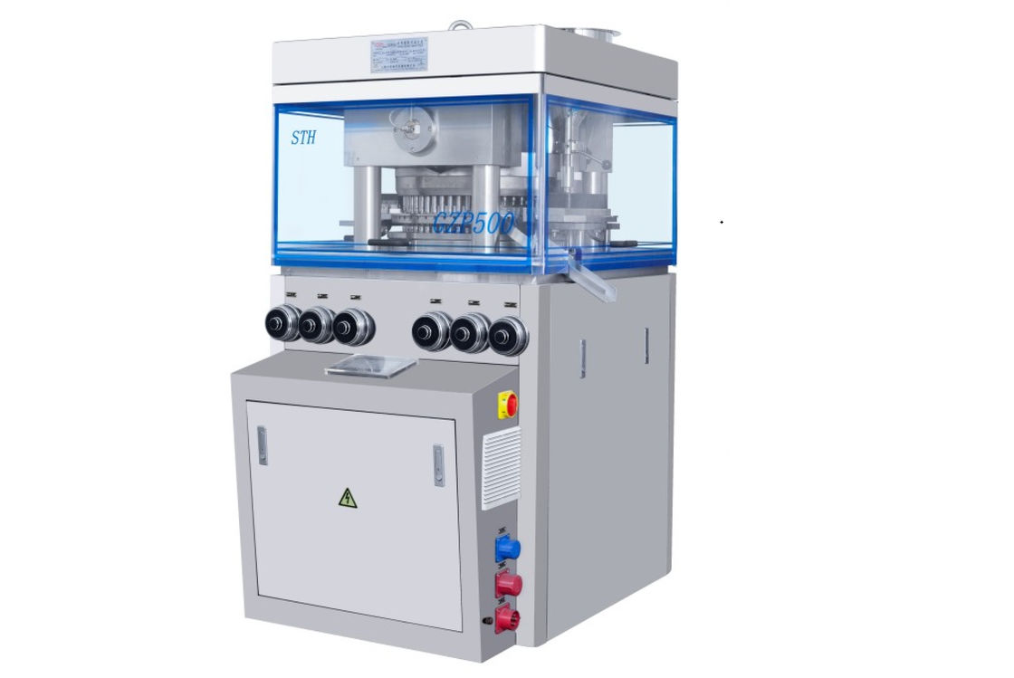 TIANHE 35 Stations D / B Tooling Rotary Tablet Press Machine With Force ...