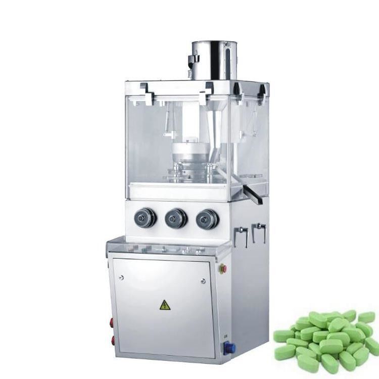 SS Single Press Tablet Machine , Rotary Tablet Compression Machine 900kg