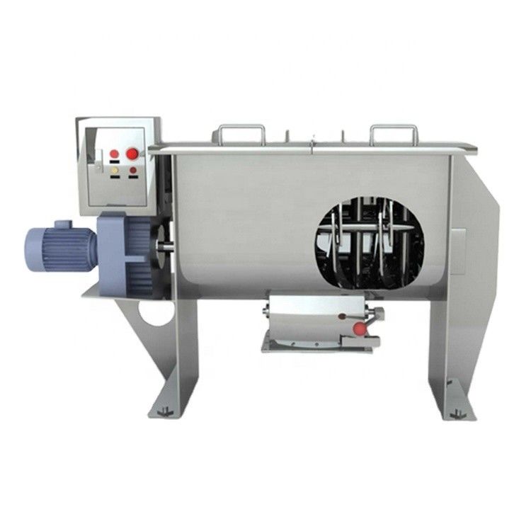 TIANHE Horizontal 200L Stainless Steel Ribbon Type Through Mixer Blender