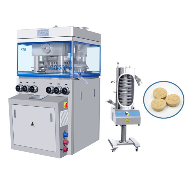TIANHE B Tooling Force Feeder High Speed Automatic Tablet Press Machine ...