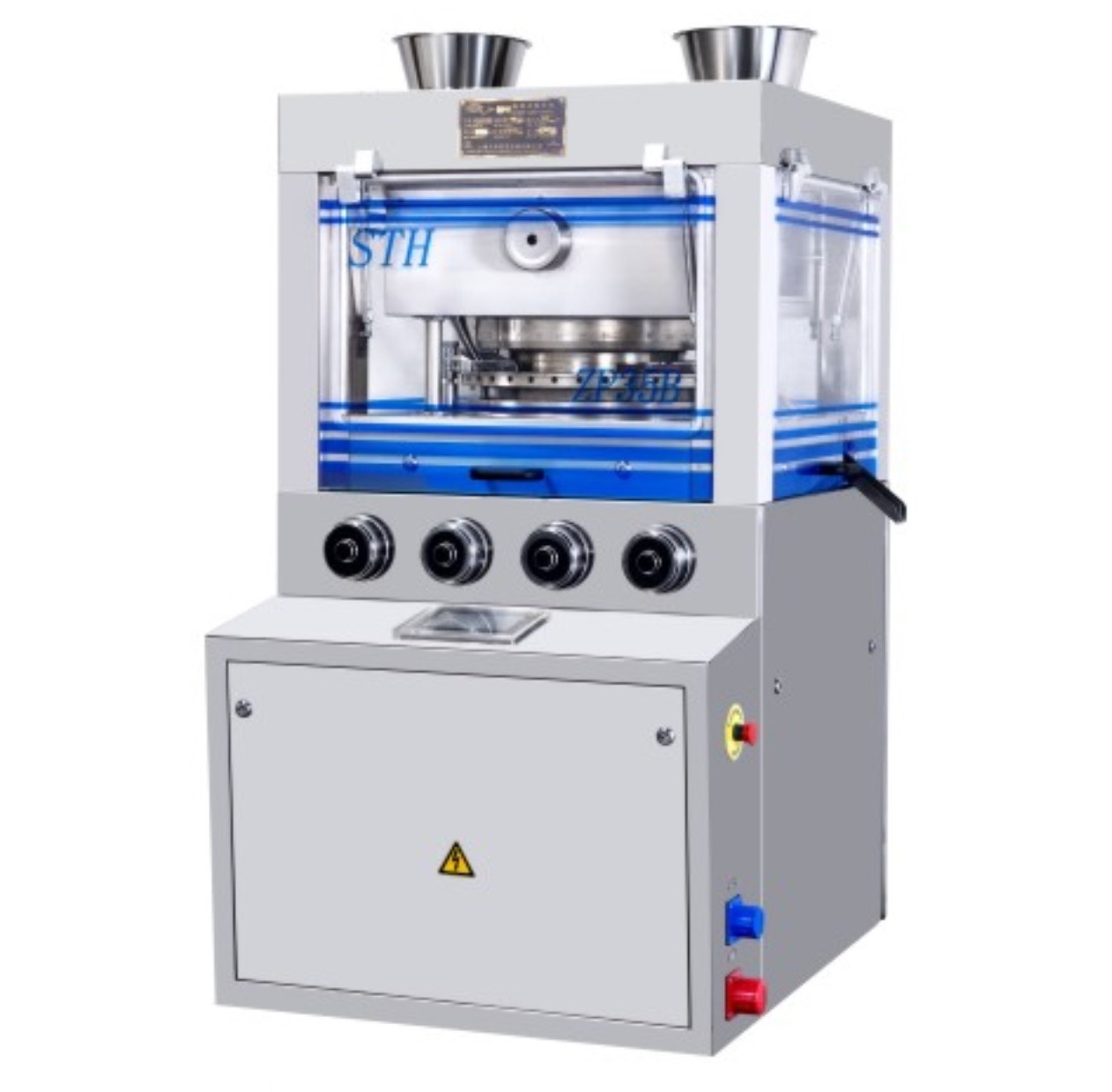 TIANHE 35 Stations Force Feeder Rotary Tablet Press Machine For Pharmacy