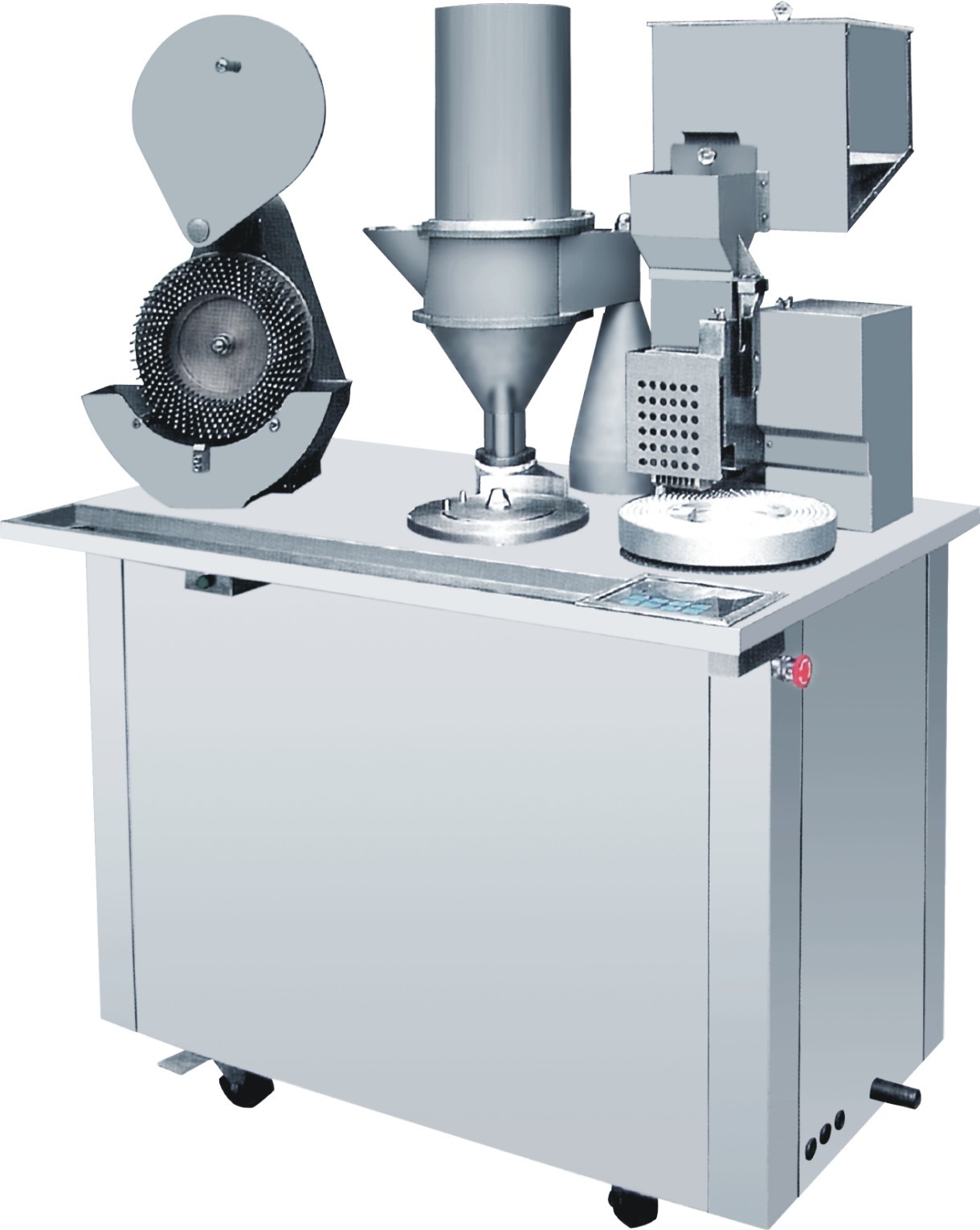 TIANHE Semi Automatic Capsule Filling Machine 12000 Capsules For medicine