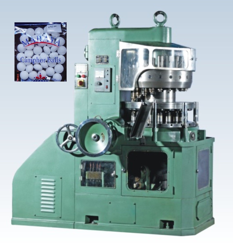 TIANHE 38mm Thickness Camphor Ball shape Powder Pressing Machine For ...